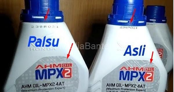 Oli Palsu Marak Beredar, Begini Cara Membedakannya - MediaBanten.Com